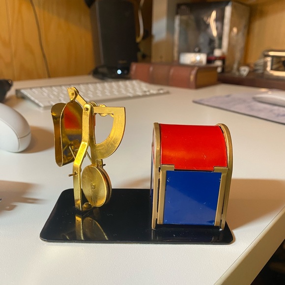 usps | Art | Vintage Us Mail Tin Toy Up To 2 Oz Letter Scale Stamp ...